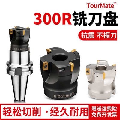 300r刀盘套装面铣清角加工中心