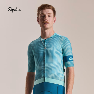 Rapha 限定Pro Team男士夏季短袖骑行服骑行裤Reaction Diffusion
