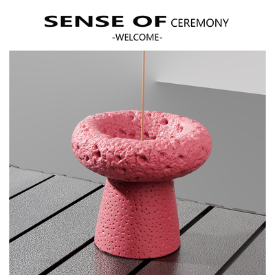 侘寂风香薰炉香插香座香托