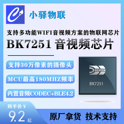 全新原装芯片蓝牙BK7251