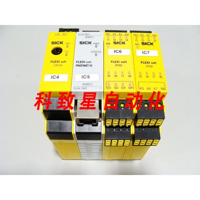 工业配件FX3-CPU000000 FLEXI SOFT安全控制器+XTDI80002 XTDO84