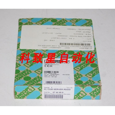 工业配件2744490 FL COM 控制器RS232接口以太网模块