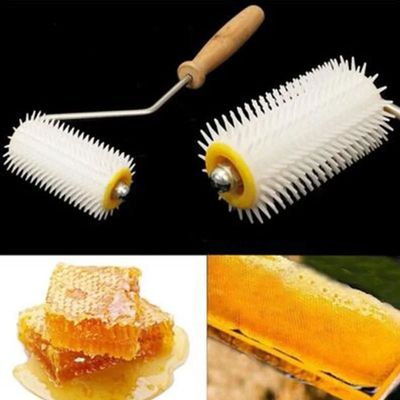 1PC Bee Honey Extracting Uncapping Needle Roller Plastic Bee