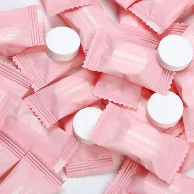 In Compressed Bag 50/100pcs Compressed Towels Travel Suitabl