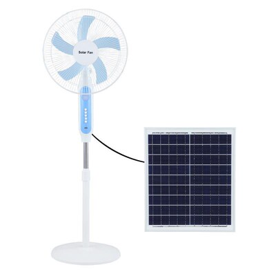 Solar Fan太阳能风扇16寸12寸户外大风力电风扇落地扇