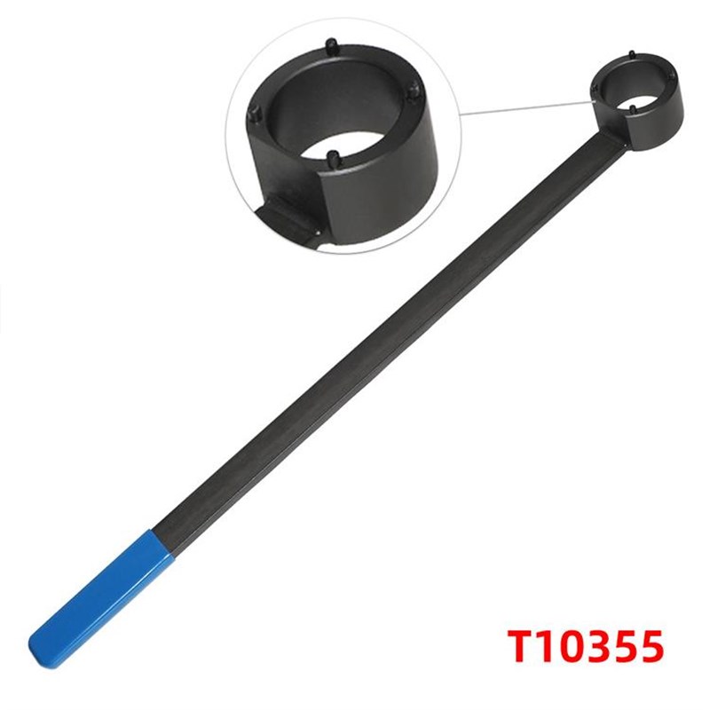 EA888发动机曲轴皮带盘固定扳手T10355减震盘皮带轮拆卸工具加高