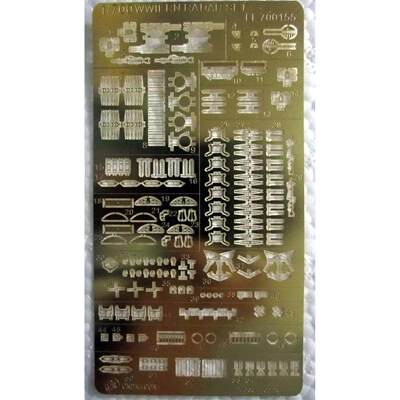 CN龙LE700155 1/700 英军舰艇雷达通用蚀刻片