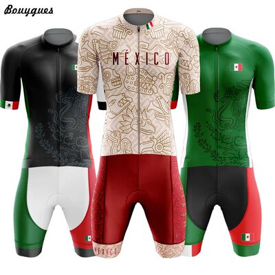 New Mexico Men Triathlon Team Short Sleeve Cycling Jersey Se