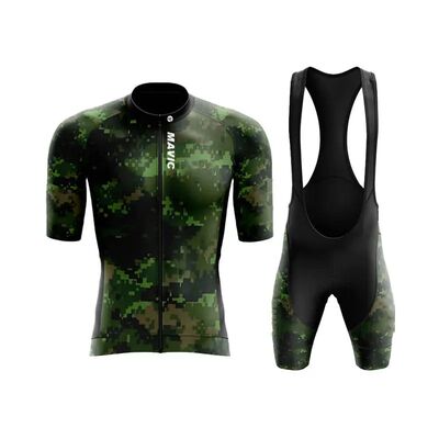 RX MAVIC-Bicycle Riding Set for Men, Short Sleeve, Road Bicy