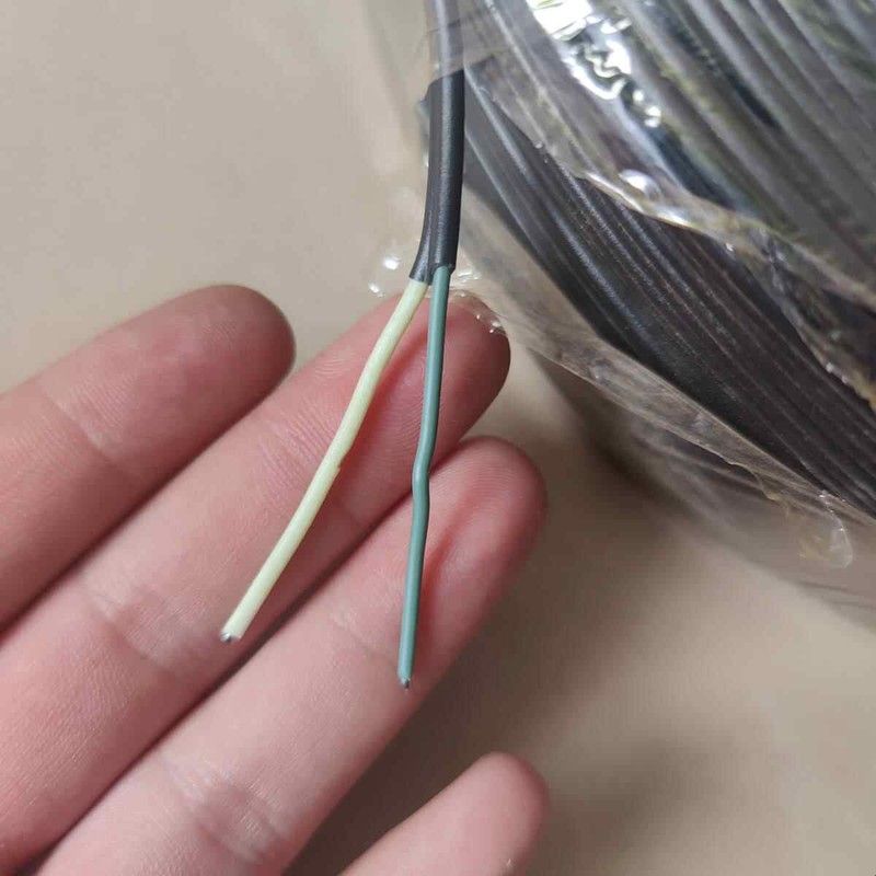 双芯电话线 光缆电缆黑色绑线 包塑铁丝单芯户外绑线线扎扎丝