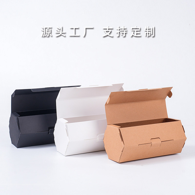 批发牛皮纸六角盒内衣裤礼品盒T恤短袖包装盒六边形美背文胸纸盒