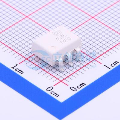 4N35SM SOP-6-2.54mm 晶体管输出光耦 onsemi(安森美)全新原装 电