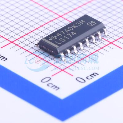 SN74LS174DR SOIC-16 触发器 TI(德州仪器)全新原装 电子元器件配