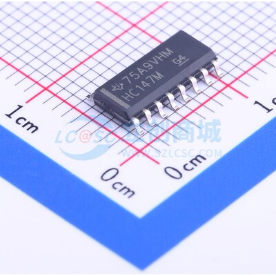 CD74HC147M SOIC-16 信号开关/编解码器/多路复用器 TI(德州仪器)