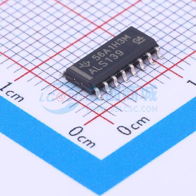 SN74ALS139DR SOIC-16 信号开关/编解码器/多路复用器 TI(德州仪