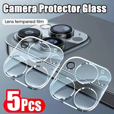 5PCS Camera Lens Protector Glass for IPhone 12 13 14 15 16
