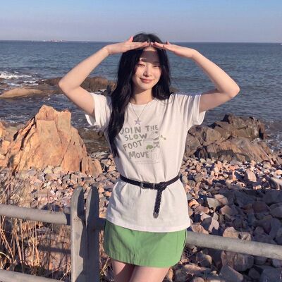 苏珊2026夏季新款卡通印花短袖