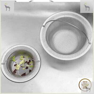 新品Kitchen residue liftable filter cage filterS net water J