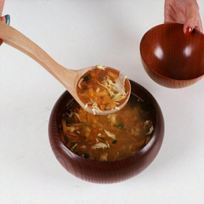 极速I wocod spatula kitchen cooking Wood wooden spatula non-