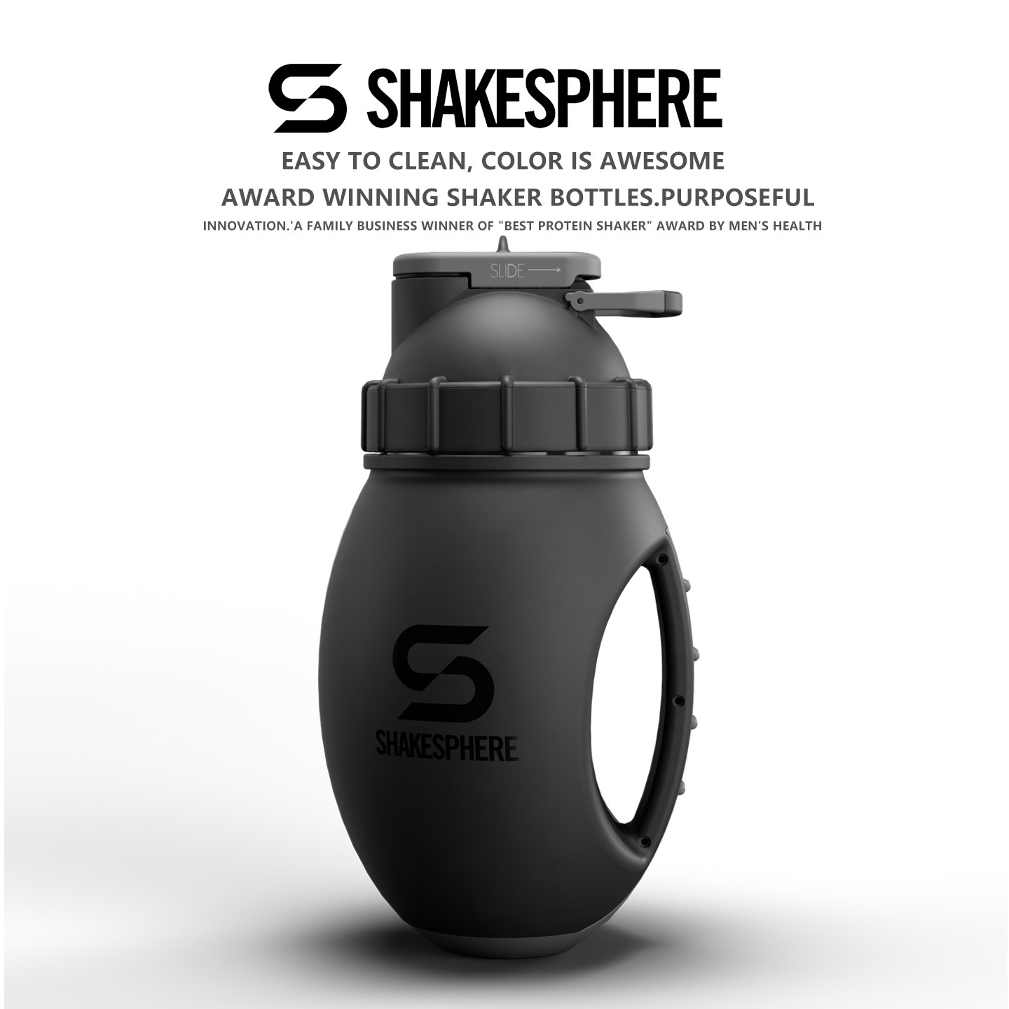 shakesphere运动水壶tritan男生款大容量健身水杯摇摇水壶吨吨桶