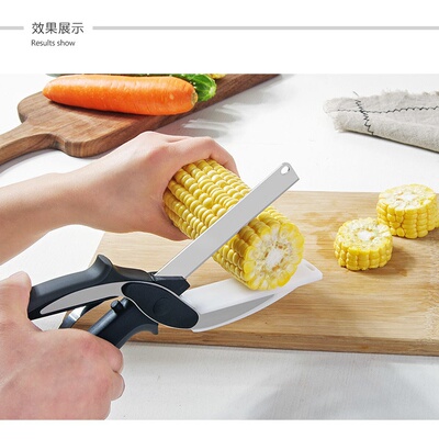 现货速发Kitche sciors mjulti-fuctio ss ho detachable foo