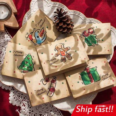 gift christmas cards birthday festival DIY 小儿童 圣诞贺卡
