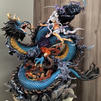 店铺新款海贼王凯多路飞索隆热门大手办许愿盲盒福袋动漫潮玩摆件