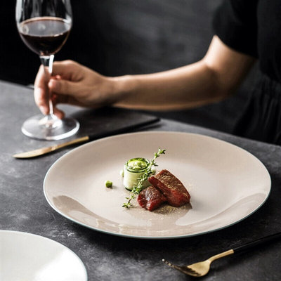 piece set household ceramics dinner bowls plates dish no