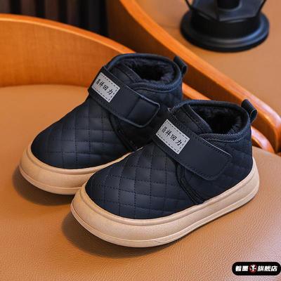 2025宝宝雪地男童新款冬季加厚靴