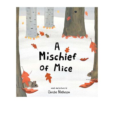 英文原版 A Mischief of Mice 老鼠的恶作剧 趣味韵律 儿童自然启发绘本故事 Sourcebooks