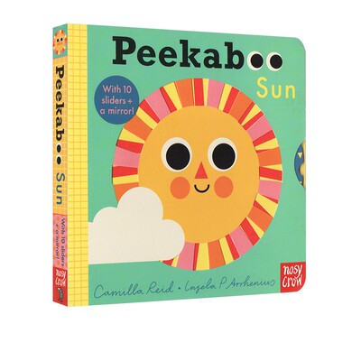 英文原版绘本躲猫猫机关纸板操作