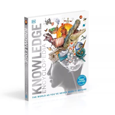 预售 DK图解万物大百科 英文原版 DK Knowledge Encyclopedia DK知识百科全书第三版 你从未见过的世界 生活知识科普书