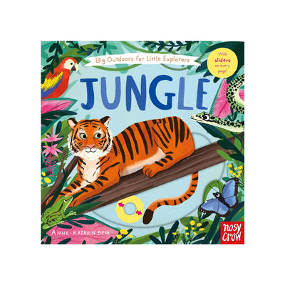 预售 小小探险家的大户外活动 丛林 Jungle 英文原版 National Trust: Big Outdoors for Little Explorers 纸板活动机关操作书