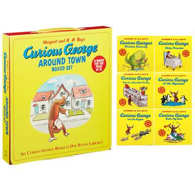 英文原版好奇的乔治猴