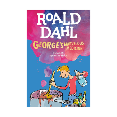 乔治的神奇魔药 George's Marvellous Medicine 罗尔德达尔 Roald Dahl 英文原版儿童小说 小学生初中课外阅读故事书