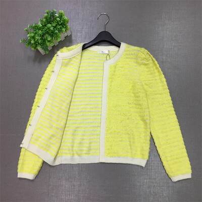 时尚小香风针织开衫外套