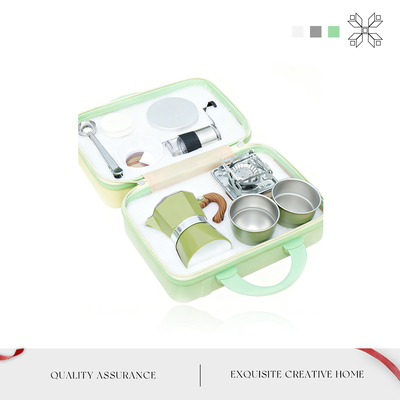 Mintrain摩卡壶套装户外露营咖啡