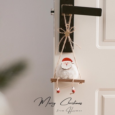 圣诞老人可爱挂件装饰christmas