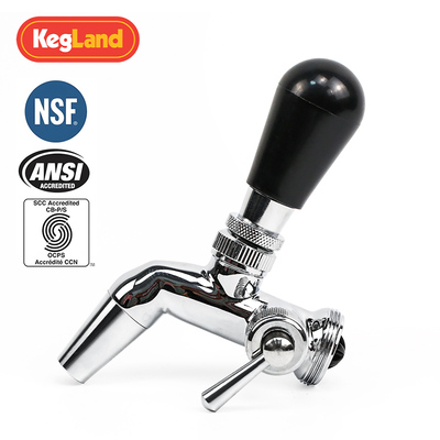 啤酒机可调龙头消泡酒头KegLand
