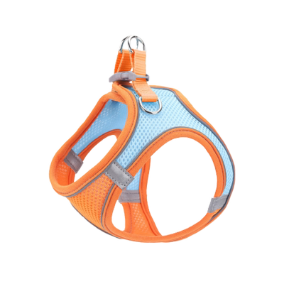 博美犬专用牵引绳背心式