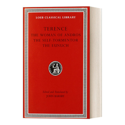 英文原版 The Woman of Andros The Self-Tormentor The Eunuch 泰伦提乌斯Terence喜剧 安德罗斯女子 拉英对照版 洛布古典丛书
