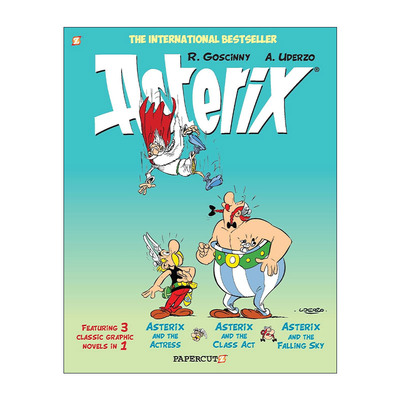 英文原版 Asterix Omnibus Vol. 11 高卢英雄历险记 31-33合订 卷十一 英文版 进口英语原版书籍