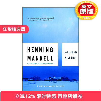 英文原版 Faceless Killers Kurt Wallander Mysteries 01 无面杀手 神探维兰德系列1 同名美剧原著 金匕首奖得主Henning Mankell