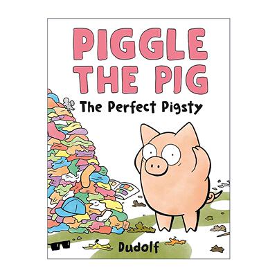 英文原版 Piggle the Pig The Perfect Pigsty 小猪系列 很好的猪圈 儿童精装绘本 Dudolf 英文版 进口英语原版书籍