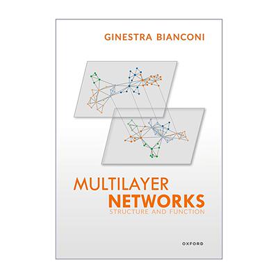 英文原版 Multilayer Networks 多层网络 结构与功能 Ginestra Bianconi 英文版 进口英语原版书籍