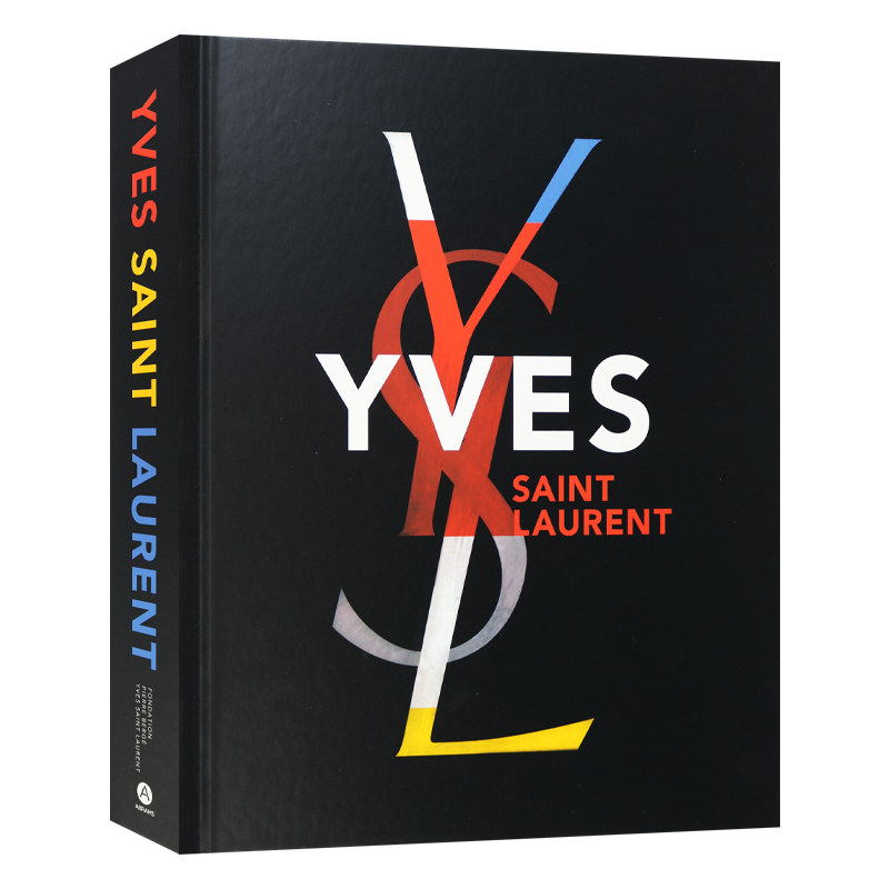 英文原版 Yves Saint Laurent伊夫圣罗兰 YSL书籍 Yves Saint Laurent时装设计精装艺术图册英文版进口英语 ...