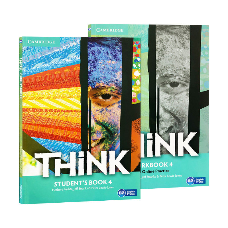 剑桥英语中学教材4级英文原版 Cambridge Think Level 4 Student's Book学生书+练习册英文版进口原版书籍_虎窝淘