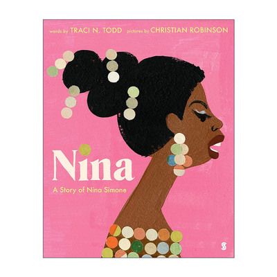 英文原版 Nina a story of Nina Simone 妮娜·西蒙的故事 名人生平儿童绘本 英文版 进口英语原版书籍