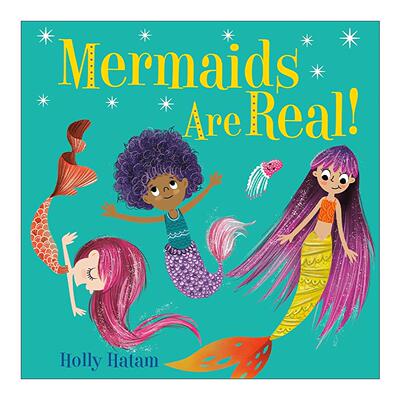 英文原版 Mermaids Are Real Mythical Creatures Are Real 美人鱼是真的 神话中的生物是真实的系列 儿童奇幻故事绘本 纸板书