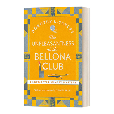 英文原版小说 The Unpleasantness at the Bellona Club 贝罗那俱乐部的不快事件 英文版 进口英语原版书籍